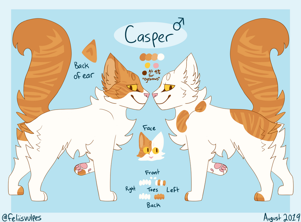 Casper Mini Reference 2019 By Feliisvulpes On Deviantart