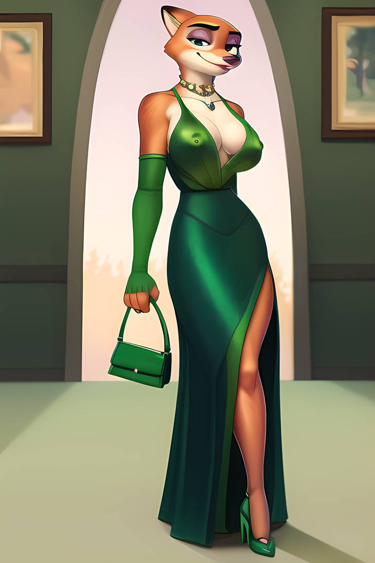 Anthro Ball Nick Wilde 2 By Golkolea On Deviantart