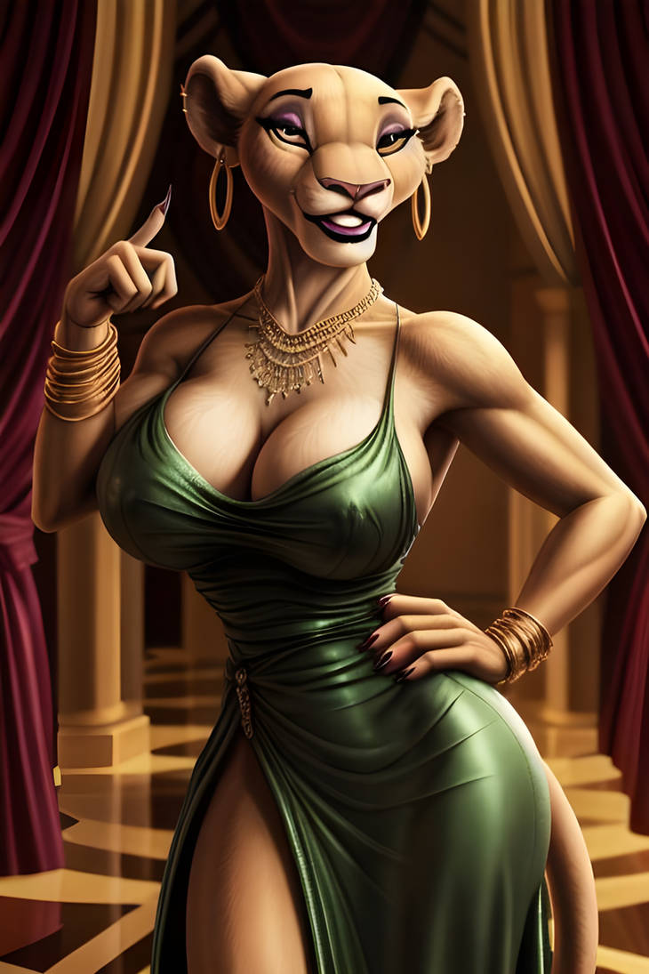 Anthro Ball Nala 2 By Golkolea On Deviantart