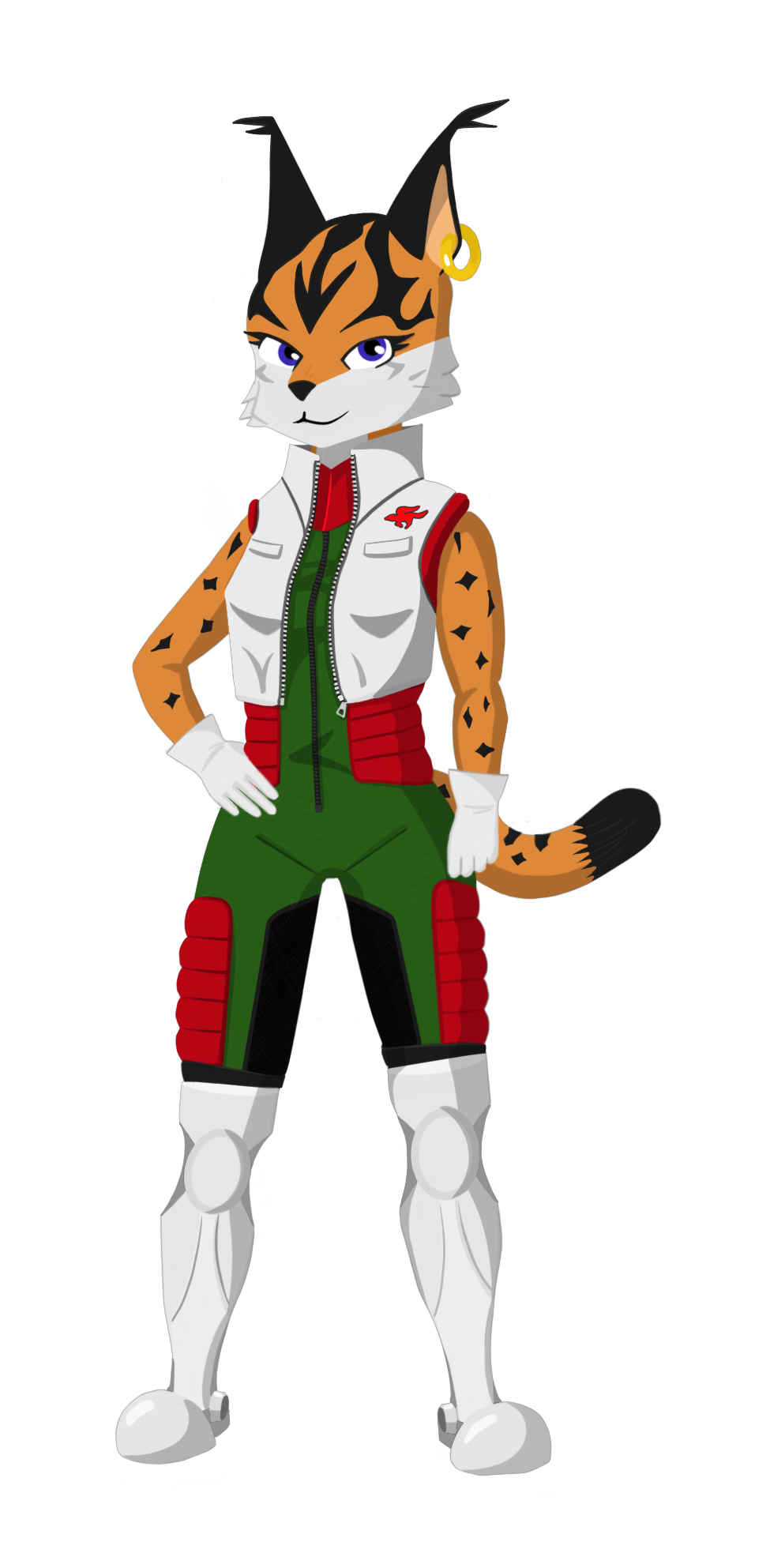 Star Fox 2 Miyu V2 By Scruffbucket On Deviantart