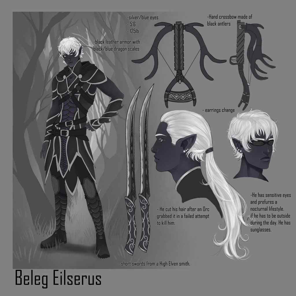 Dnd Drow Rogue By Tytoz On Deviantart