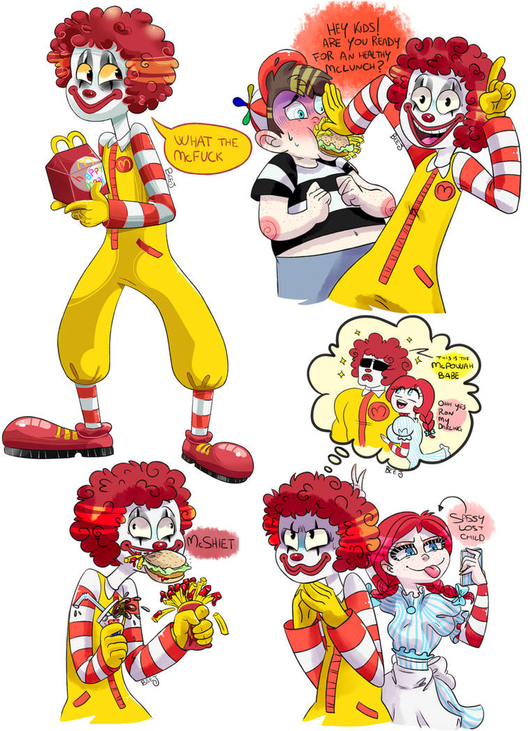 Ronald Mcdonald By Beetlejulia On Deviantart