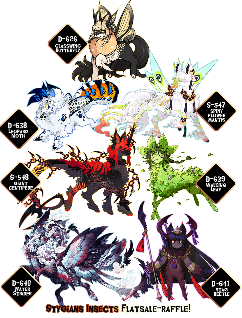 { Stygian Insects Flatsale-Raffle } (OVER!) by Zoomutt on DeviantArt { Stygian Insects Flatsale-Raffle } (OVER!) by Zoomutt on DeviantArt