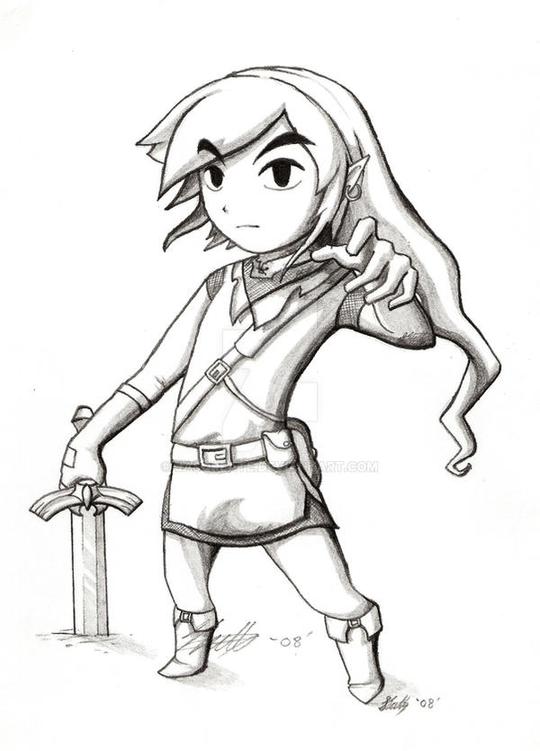 Adult Wind Waker Link By Jasqreate On Deviantart