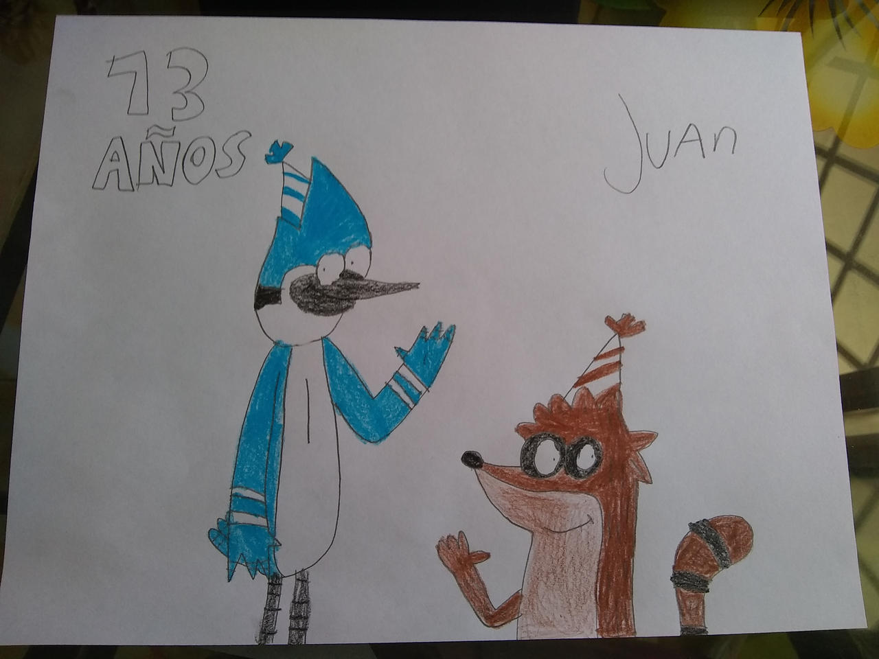 Dibujo dedicado a los 13 anos de Un show mas by Camelo2017 on DeviantArt Dibujo dedicado a los 13 anos de Un show mas by Camelo2017 on DeviantArt