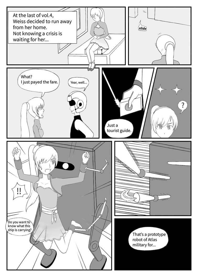 Rwby Tickle Storyweiss Schneepage16 By Minus O On Deviantart