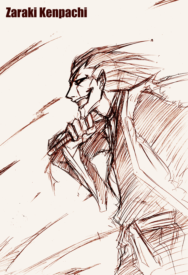 bleach - kenpachi by pandabaka on DeviantArt