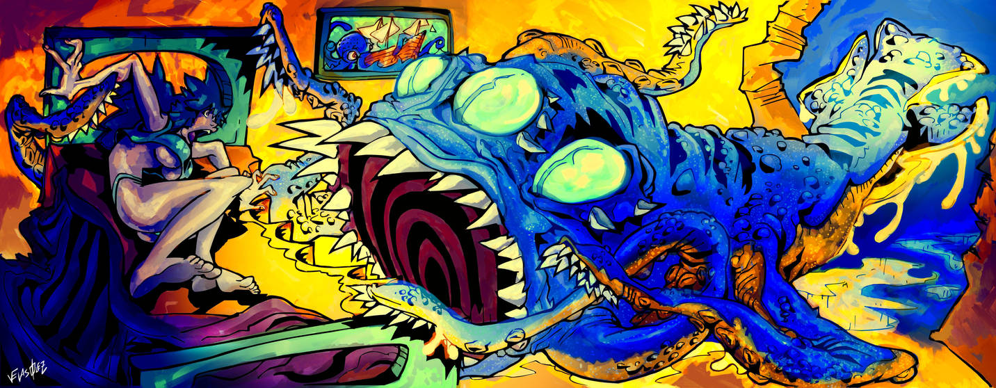 WET NIGHTMARES COME TRUE by NeonRockingVisuals on DeviantArt