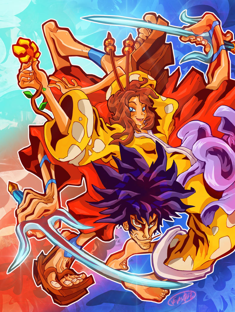 Samurai Shamploo by NeonRockingVisuals on DeviantArt