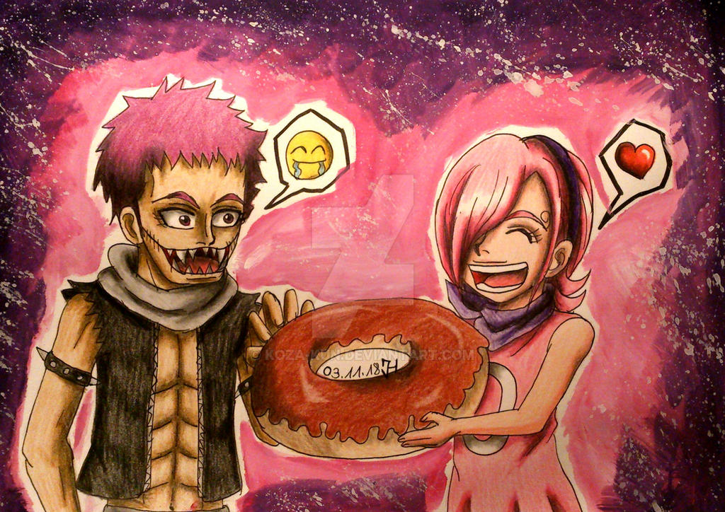 ~donuts~ Katakuri X Reiju By Koza Kun On Deviantart