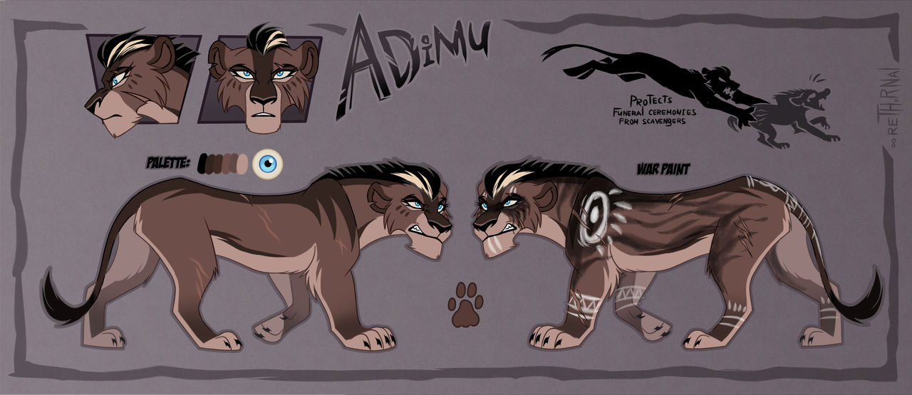 Adimu Reference By Rethornal On Deviantart