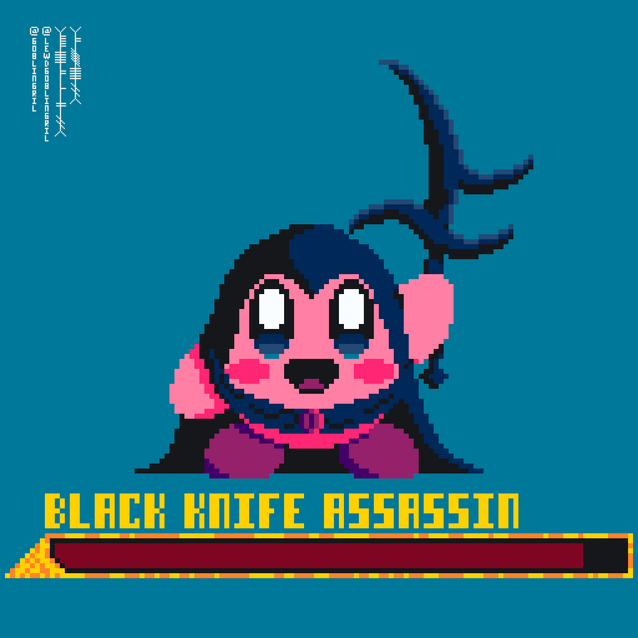 Black Knife Assassin Kirby By Goblingrowl On Deviantart