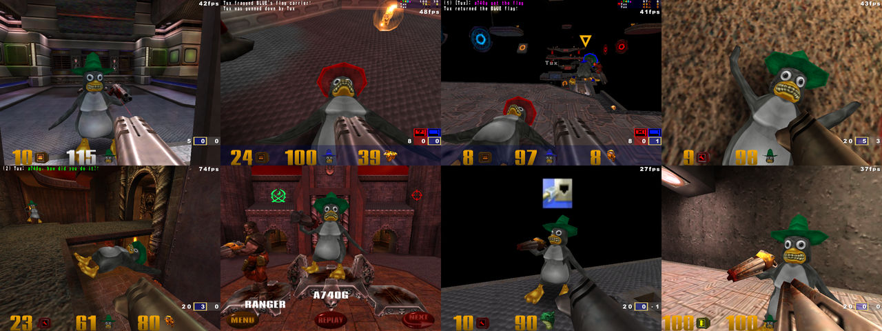 (Quake III Arena mod screenshots) Tux by CPOsample on DeviantArt (Quake III Arena mod screenshots) Tux by CPOsample on DeviantArt