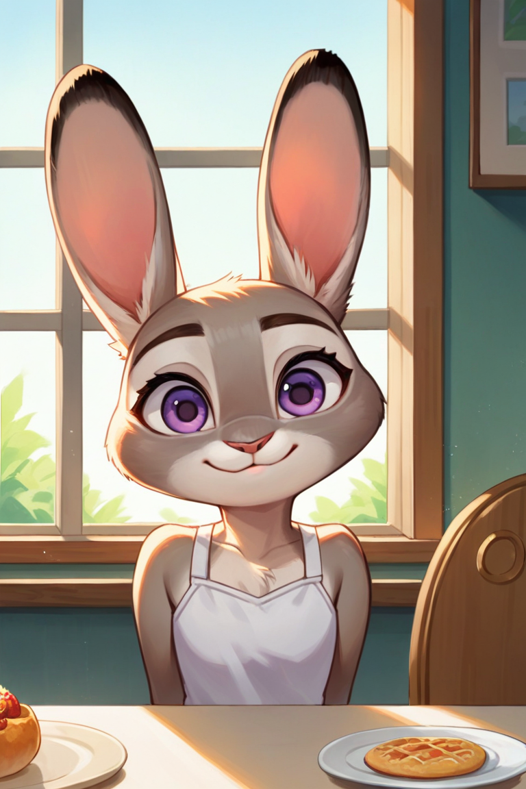 Ai Art Judy Hopps By Cposample On Deviantart