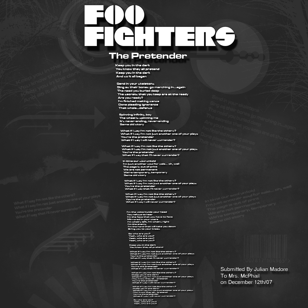 Foo fighter english project ti by 20smoke20 on DeviantArt