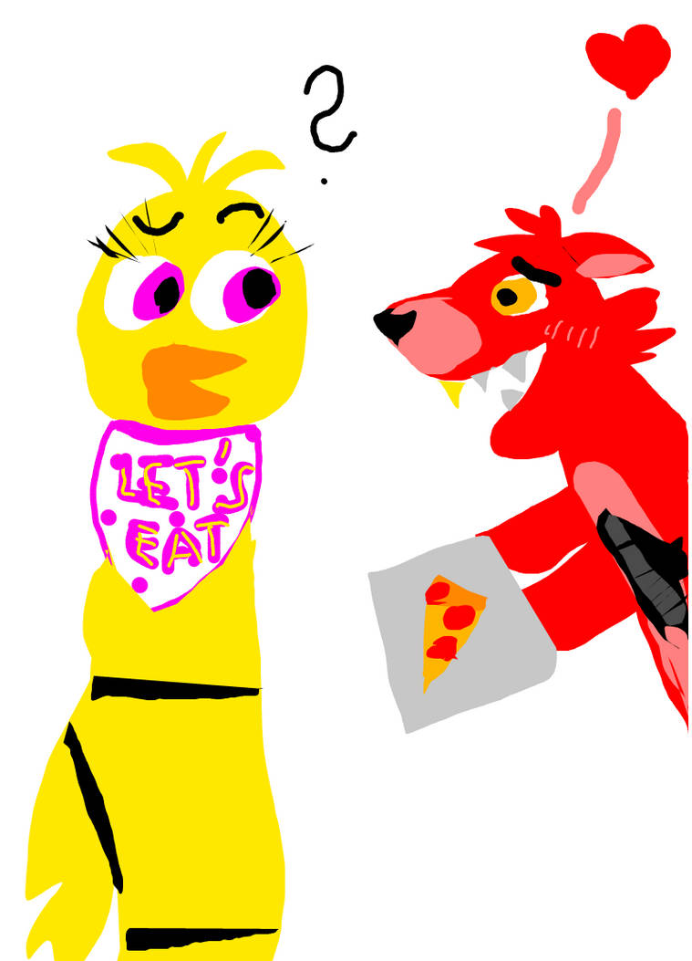 Chica X Foxy By Femalebonnie On Deviantart