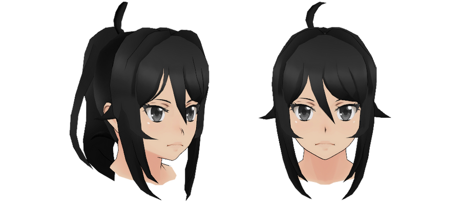 Mmd X Yandere Simulator Ayano Aishi Hair Edit By Hop Hey Tralala On Deviantart
