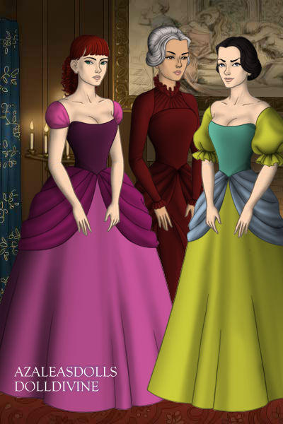 Cinderellas Evil Stepmother And Stepsisters By Princessoficestorm On Deviantart