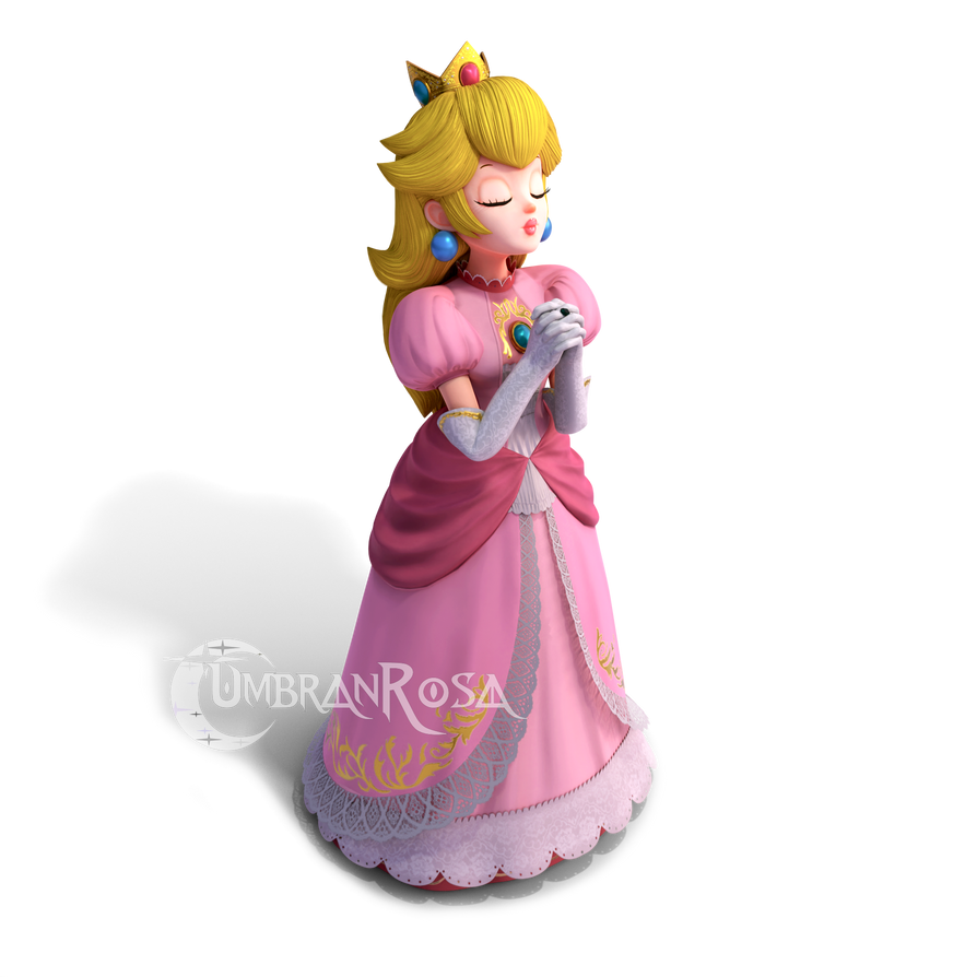 Princess Peach In Super Smash Bros Ultimate Dress By Umbranrosa On Deviantart