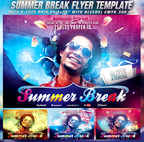PSD Summer Break Flyer Template by retinathemes on DeviantArt PSD Summer Break Flyer Template by retinathemes on DeviantArt