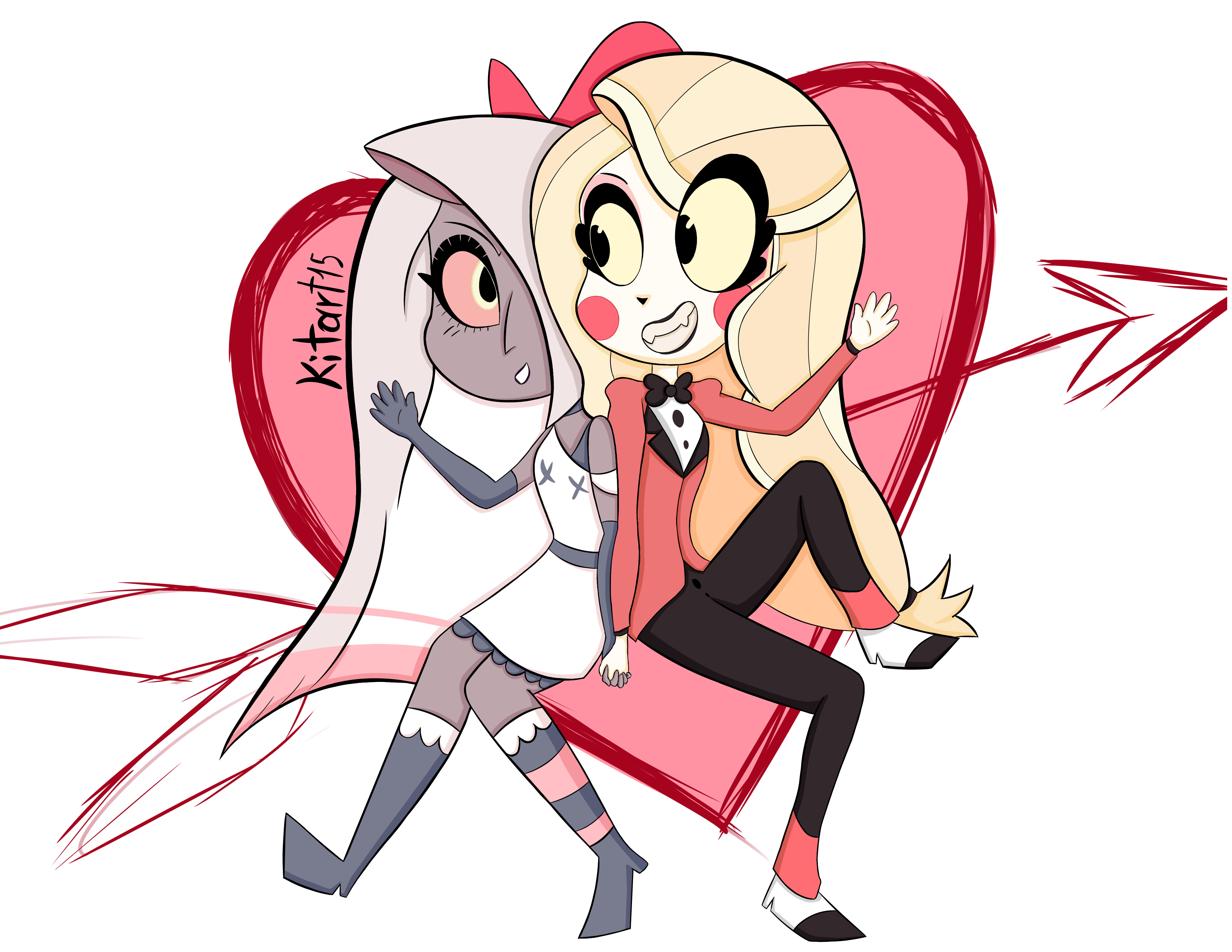 Vaggie And Charlie By Giscat15 On DeviantArt vaggie-and-charlie-by-giscat15-on-deviantart