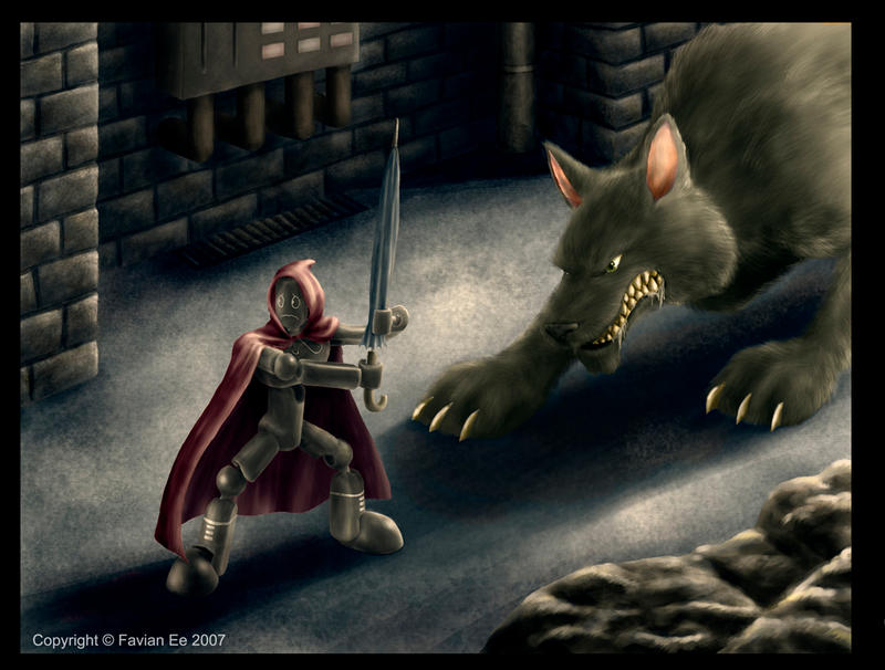 Big Bad Wolf by favianee on DeviantArt