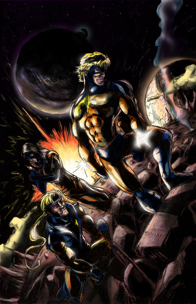 Captain Marvel Colored by Zebbeni on DeviantArt