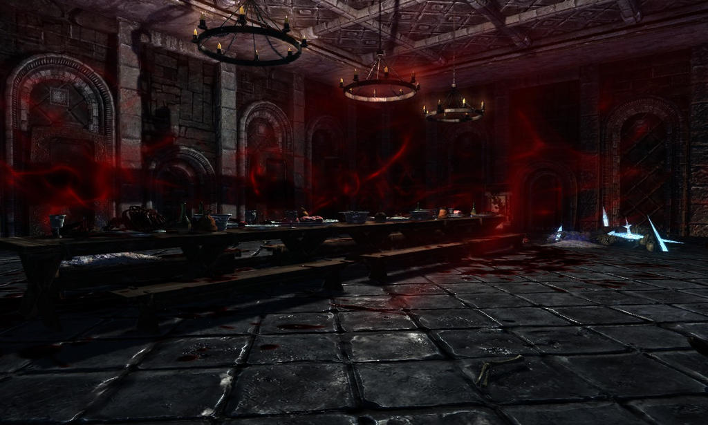 Vampire's dining hall 2 by 62guy on DeviantArt Vampire's dining hall 2 by 62guy on DeviantArt