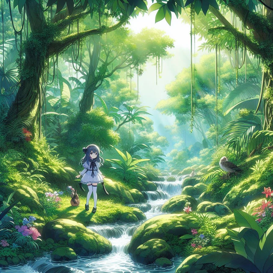 Jungle Anime Girl By Minik2681 On Deviantart