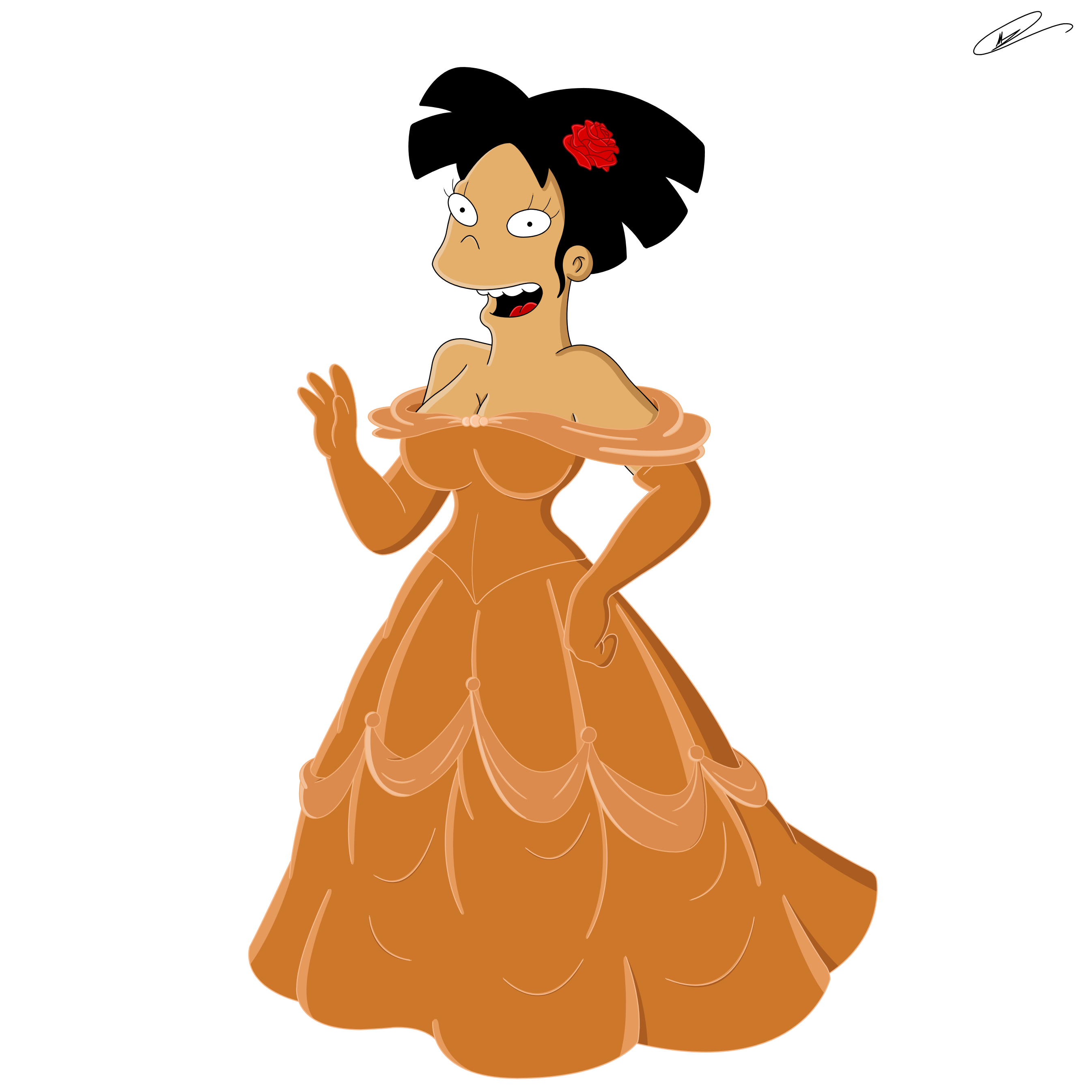 Amy Wong Tale As Old As Time By Spider Matt On Deviantart