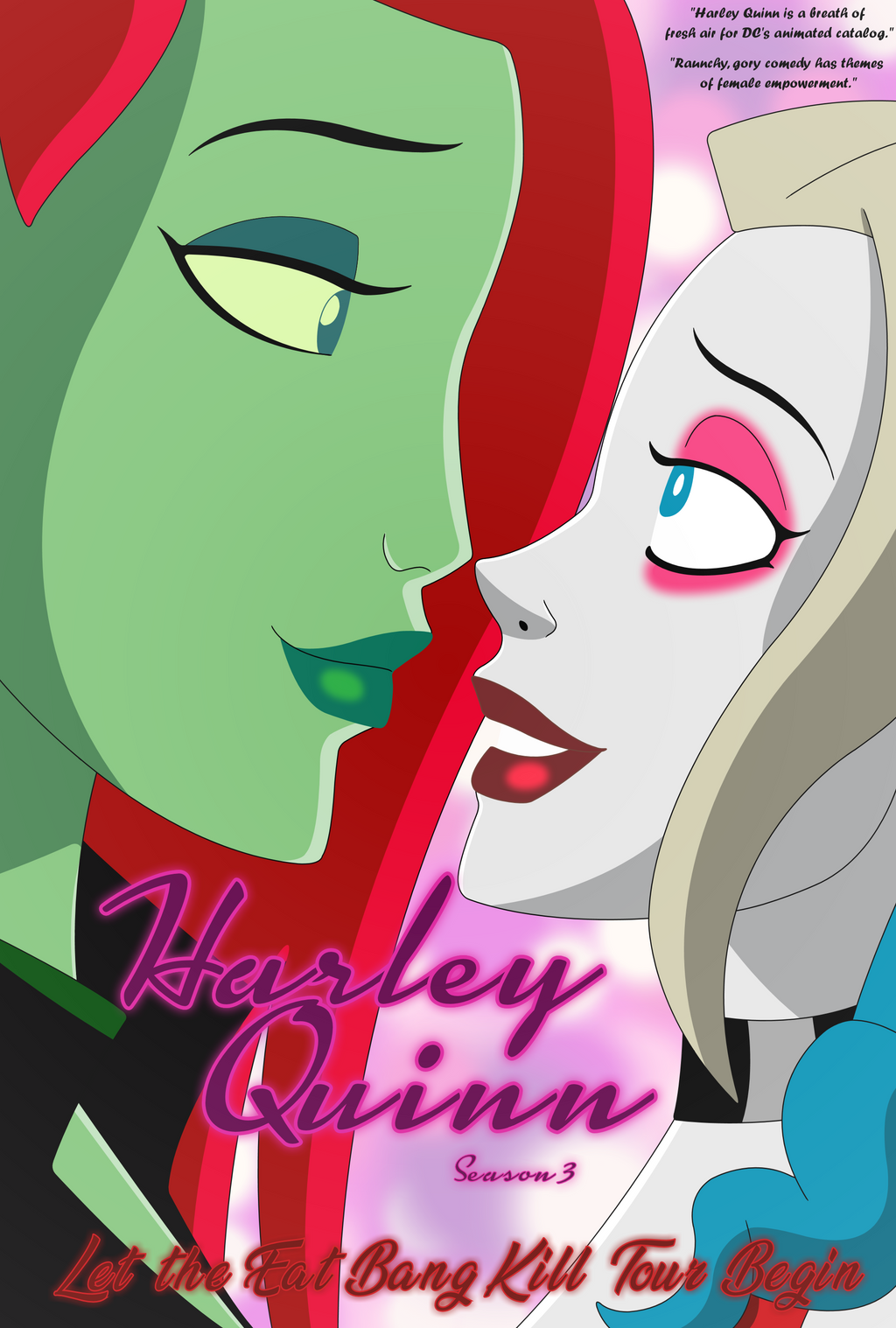 Harley Quinn Season 3 Poster By Matt Thornton On Deviantart