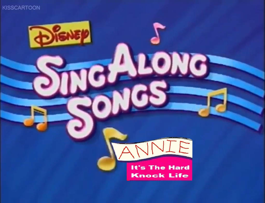 Disney Sing Along Songs From Annie Title Card By ChavoIsCutie On DeviantArt disney-sing-along-songs-from-annie-title-card-by-chavoiscutie-on-deviantart