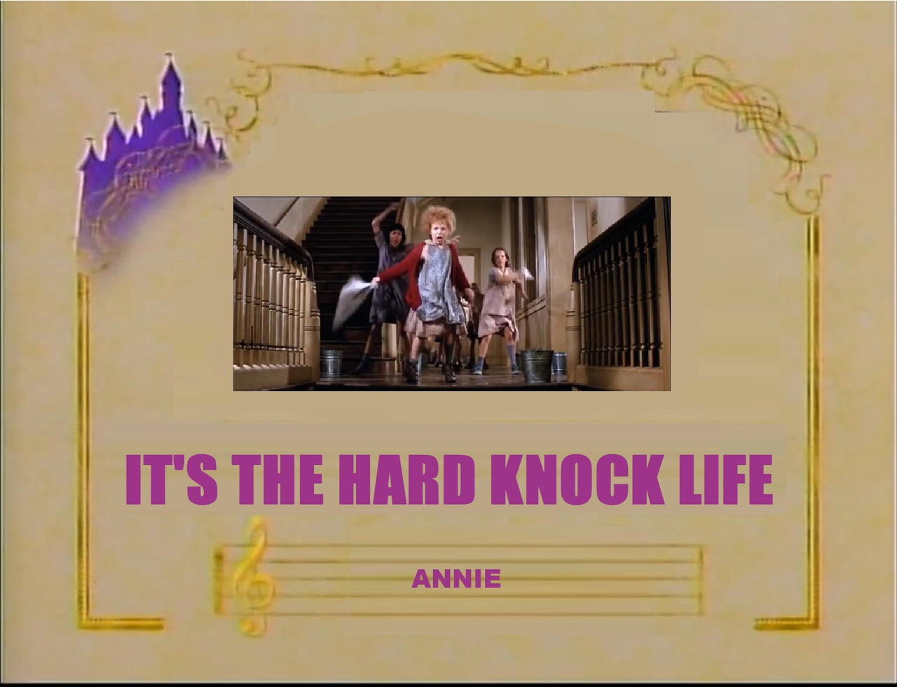 Disney Sing Along Songbook Hard Knock Life By Chavoiscutie On Deviantart