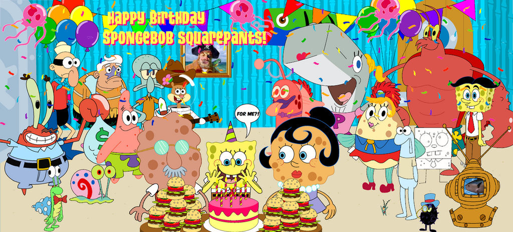 SpongeBob's Big Birthday Blowout by amos19 on DeviantArt SpongeBob's Big Birthday Blowout by amos19 on DeviantArt