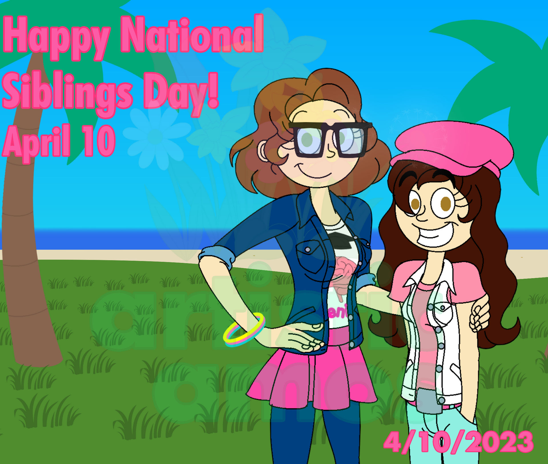 Happy National Siblings Day (2023) by ArtisticAmos on DeviantArt Happy National Siblings Day (2023) by ArtisticAmos on DeviantArt