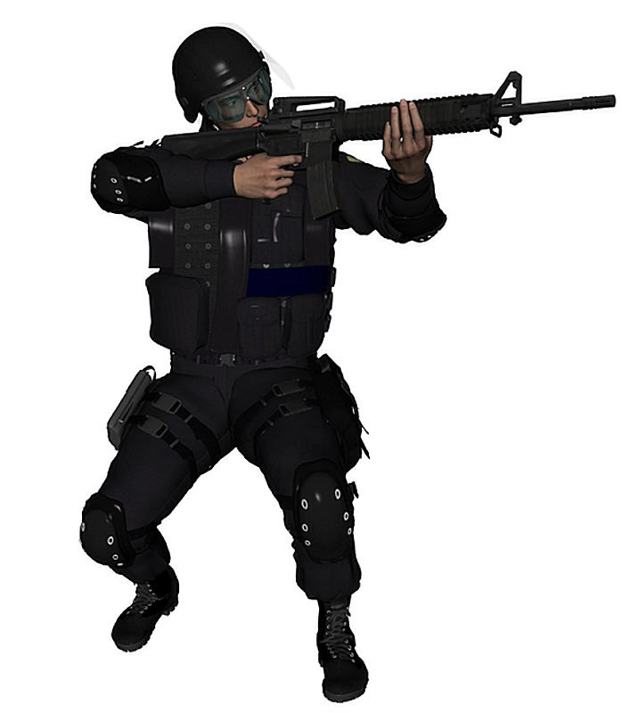 3D SWAT test 1 by Dangerman-1973 on DeviantArt