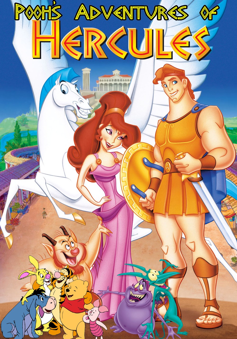 Pooh's Adventures of Hercules poster by YakkoWarnerMovies101 on DeviantArt Pooh's Adventures of Hercules poster by YakkoWarnerMovies101 on DeviantArt