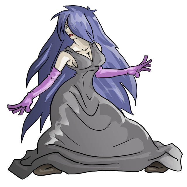 Sorceress colored by Trenn on DeviantArt