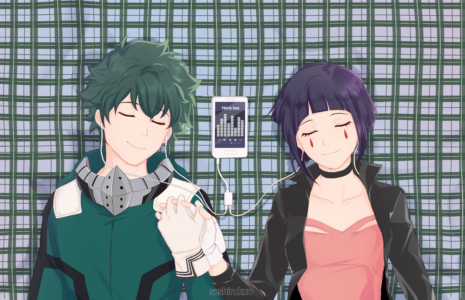 Deku And Jirou Cm By Seshirukun On Deviantart