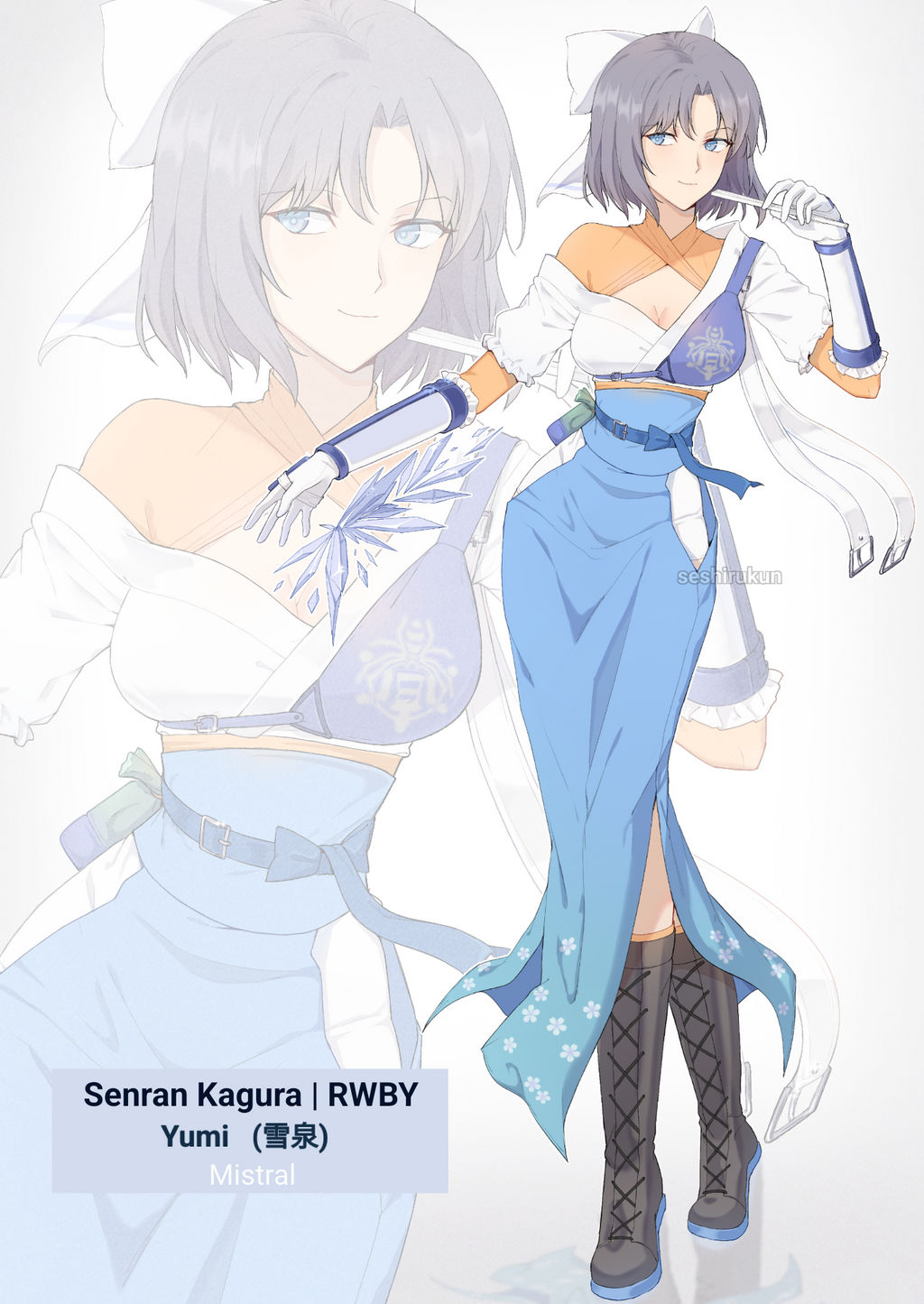 Yumi Senran Kagurarwby Mistral Cm By Seshirukun On Deviantart