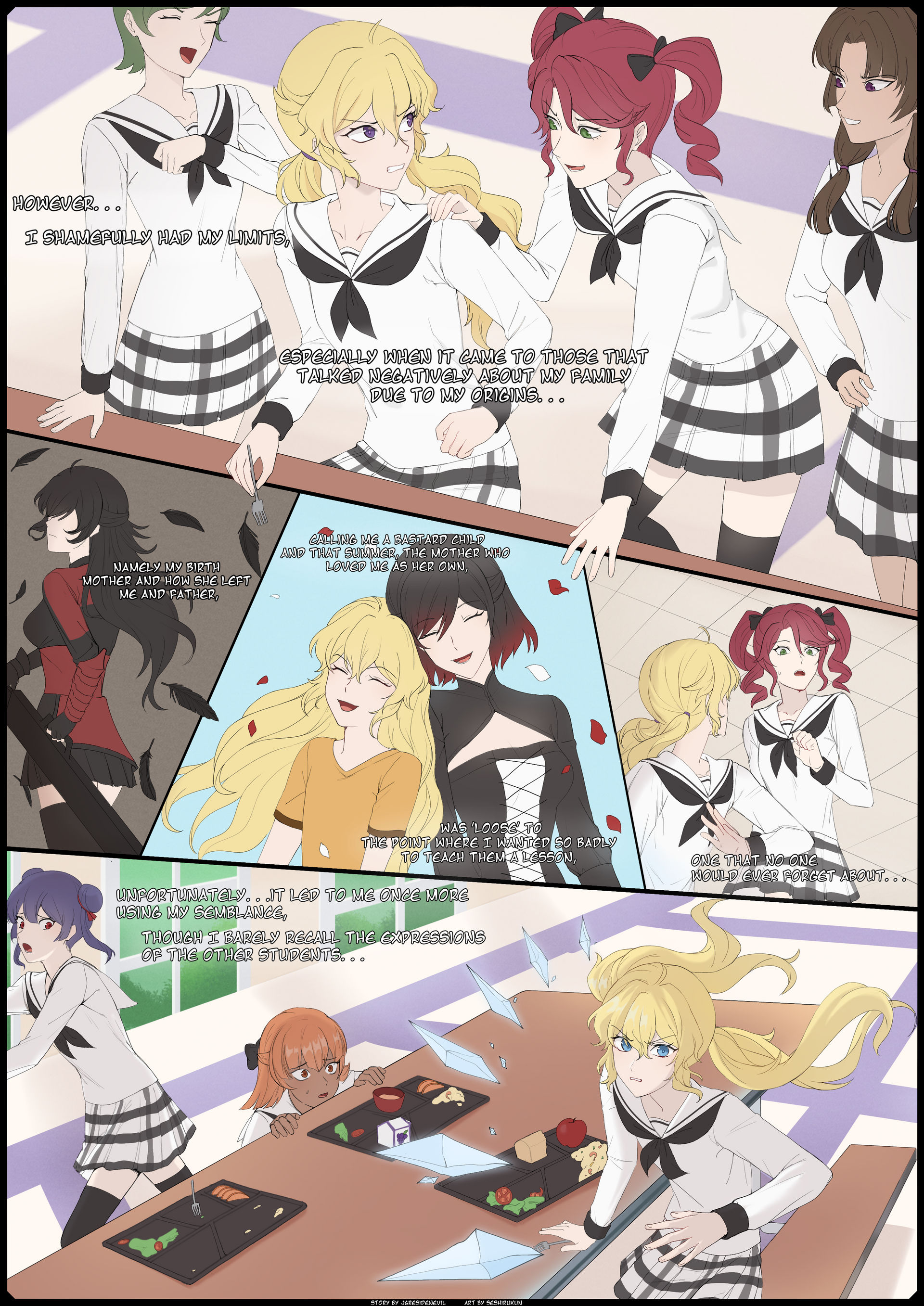 Yang Xiao Longs Icy Origins Page 10 Limits By Seshirukun On Deviantart