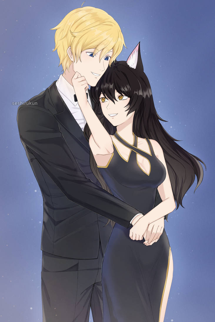 Fancy Knightshade Blake X Jaune By Seshirukun On Deviantart