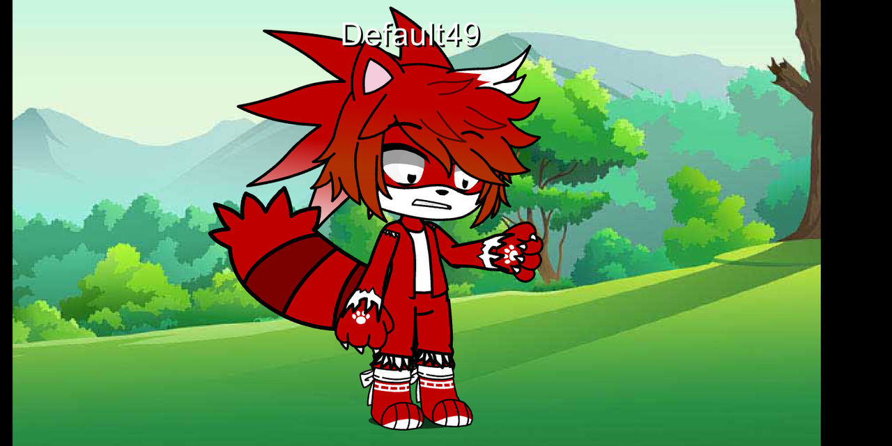 Mobian Me Turned Into A Red Panda By Fyrerim On Deviantart