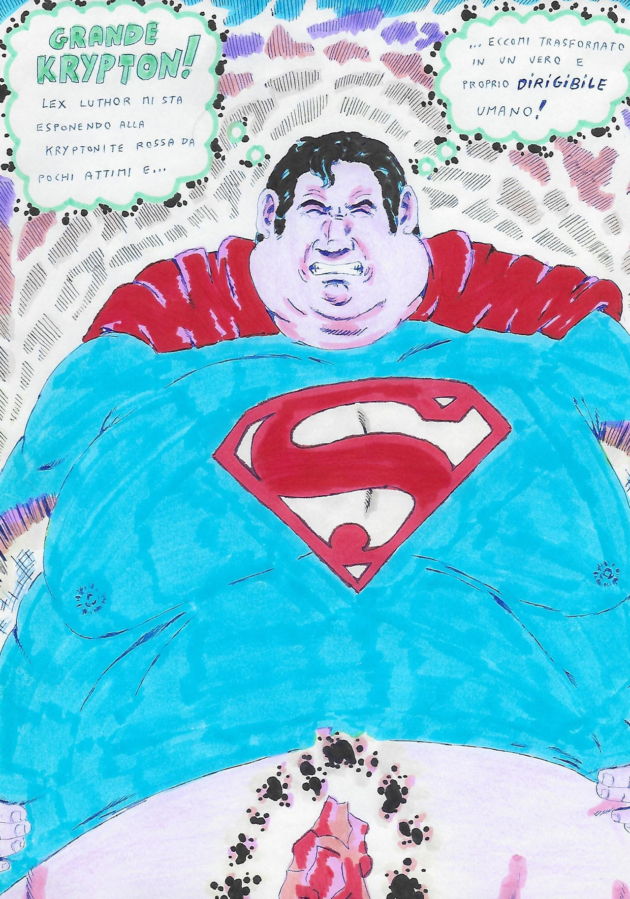 Red Kryptonite Effect By Emmemmeit On Deviantart