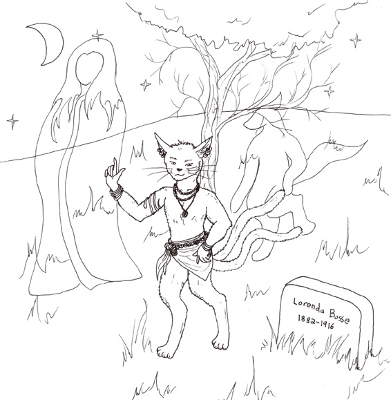 Anthro Nekomata by doyenne on DeviantArt