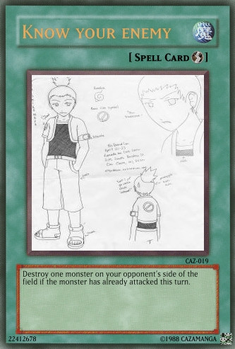 Know your enemy card XD by Cazamanga on DeviantArt