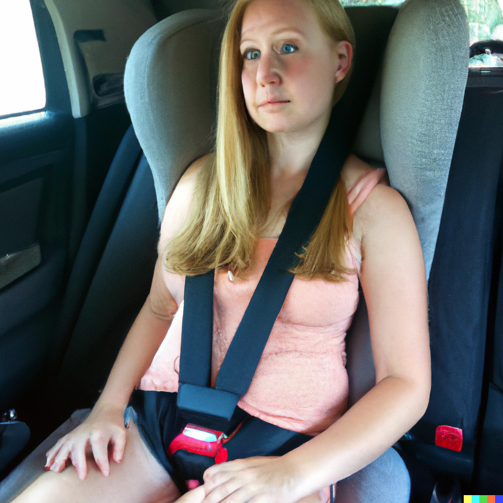 Woman strapped into carseat 6 by OF-ABDL on DeviantArt Woman strapped into carseat 6 by OF-ABDL on DeviantArt