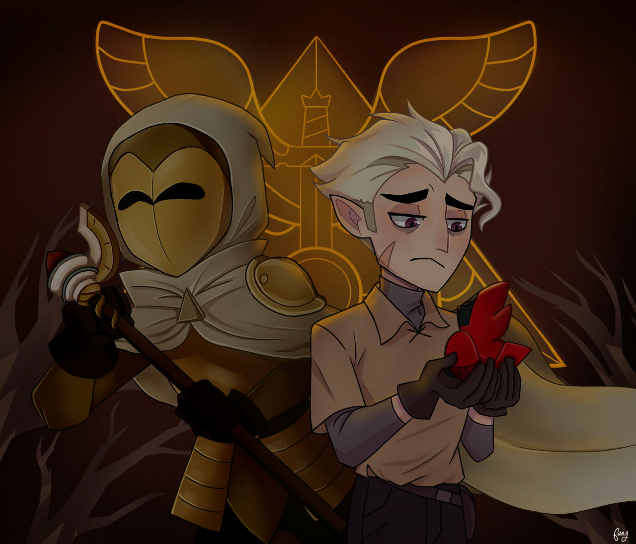 The Golden Guard By Strangerfany On Deviantart