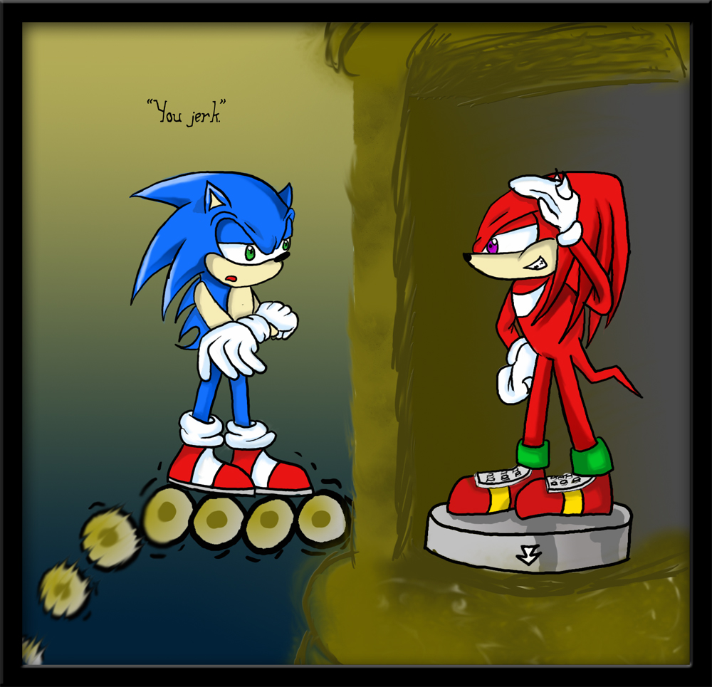 Oh My God, Knuckles... :o by NettikGirl on DeviantArt