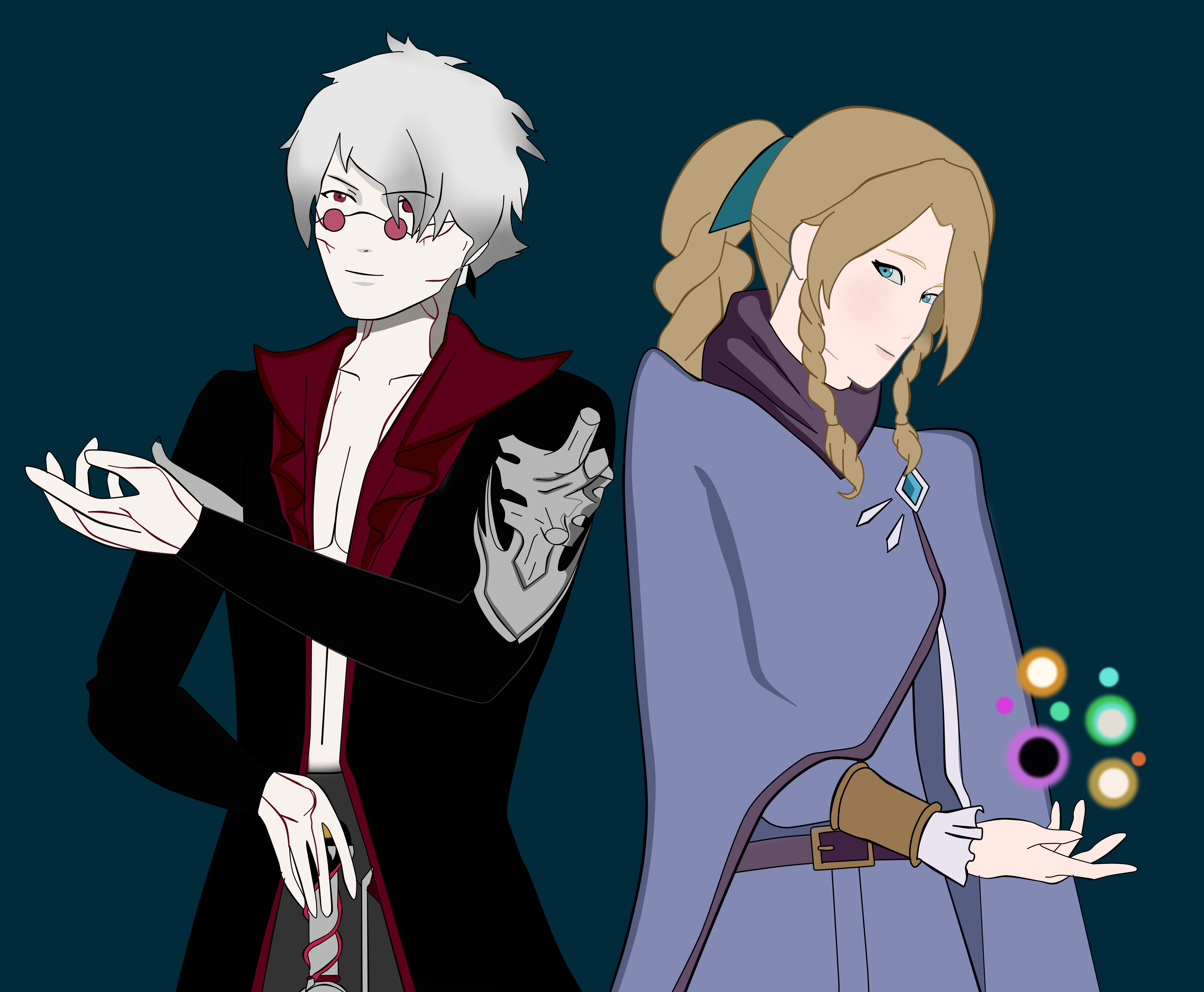 Rwby Ozpin And Salem Reversal By E1lysym On Deviantart